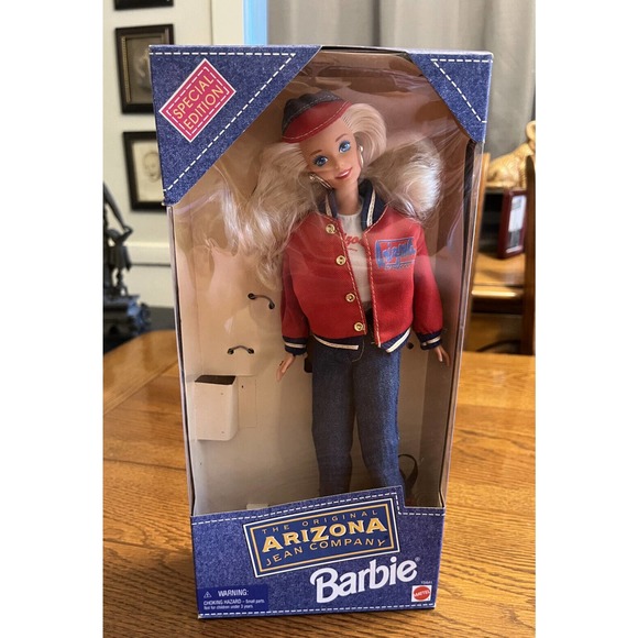 Mattel | Toys | Barbie Arizona Jeans Doll Superstar Face Blonde Outfit ...